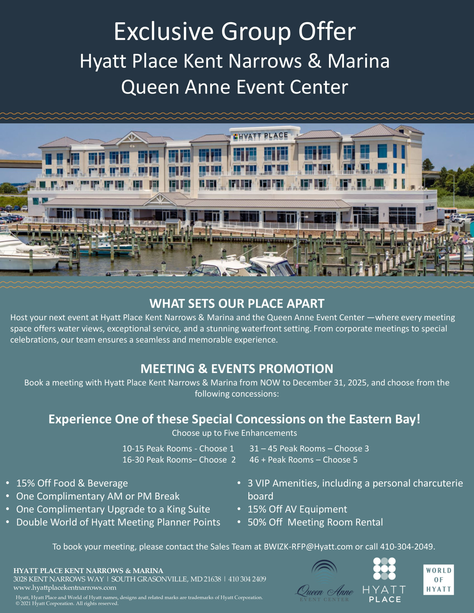 Promotions - Kent Narrows Event Center